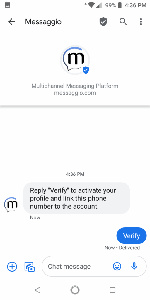 RCS Google RBM messaging — Advanced Messaging Solution