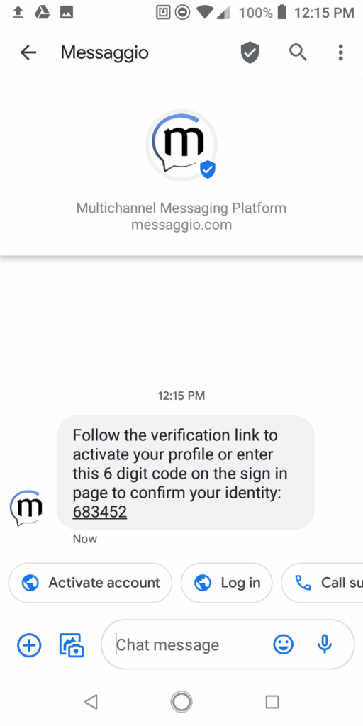 RCS Google RBM messaging — Advanced Messaging Solution