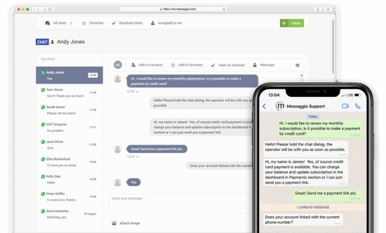 Messaggio Multichannel Messaging Platform
